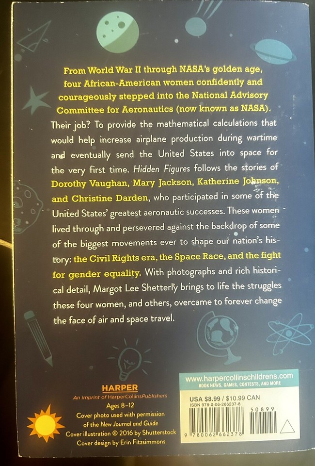 Hidden Figures Young Readers' Edition by Margot Lee Shetterly ...