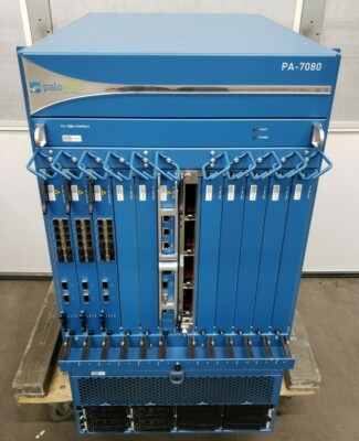 PaloAlto PA-7080 12-Slot Firewall Chassis w/ 3x PA-7000-20GQ-NPC & 4x ...