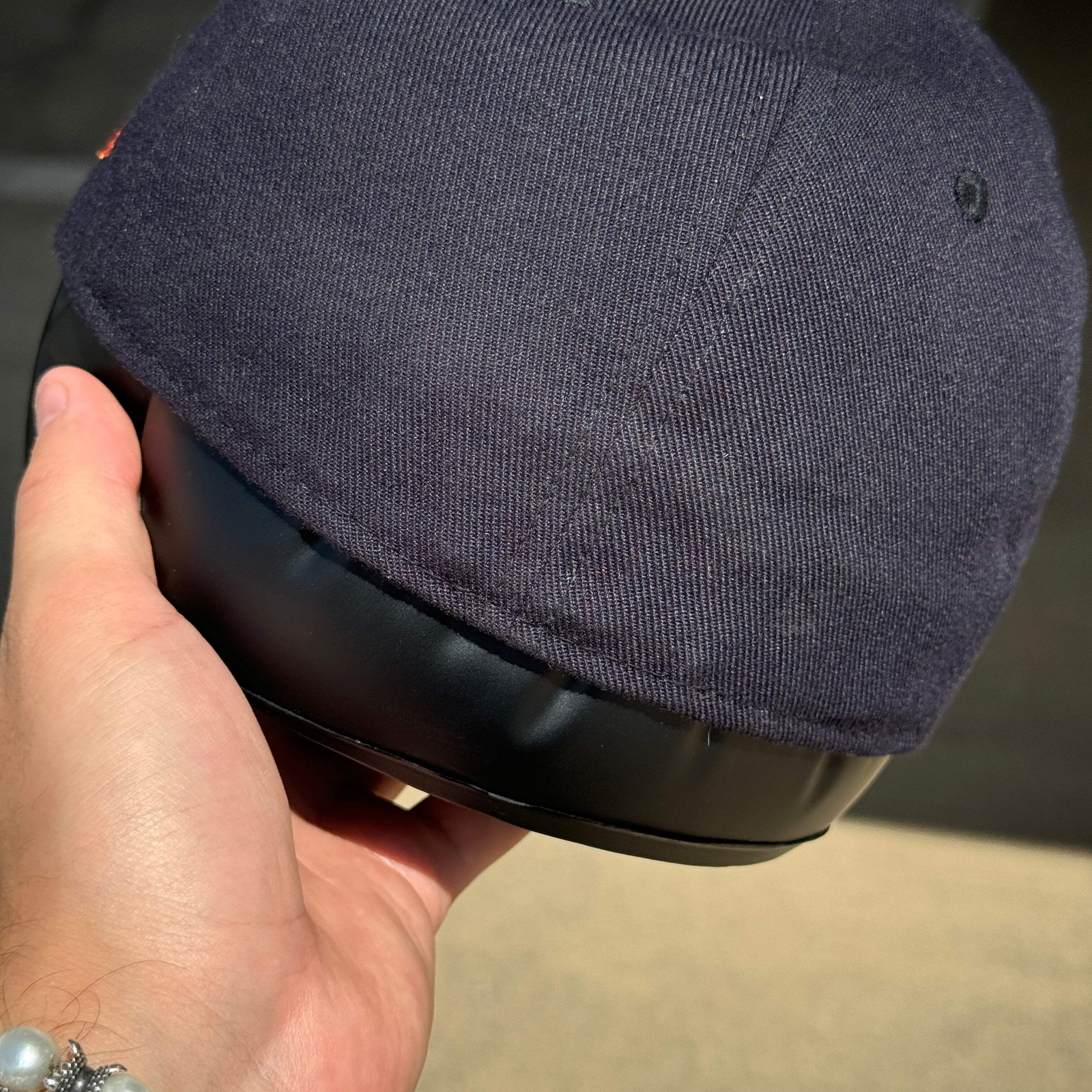 USED 1/8 Navy Houston Astros Texas Flag 59fifty New Era Fitted Hat Cap ...