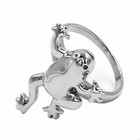 Tree Frog Ring Womens Silver Stainless Steel Rain Forest Thumb Band | eBay