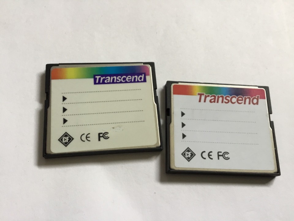 2pcs 512mb TRANSCEND CompactFlash CF I memory card for CFI DSLR Nikon ...