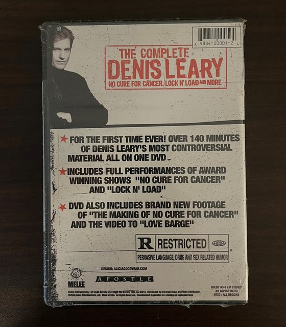 Denis Leary - No Cure for Cancer and Lock N Load (DVD, 2004, Limited ...