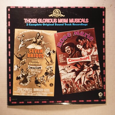 THOSE GLORIOUS MGM MUSICALS #41 / DOUBLE OST / 2X12” PROMO LPs / MGM 2 ...