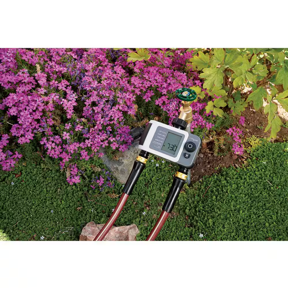 Orbit #24532 B-hyve XD Bluetooth 2-Outlet Hose Watering Timer Sprinkler ...