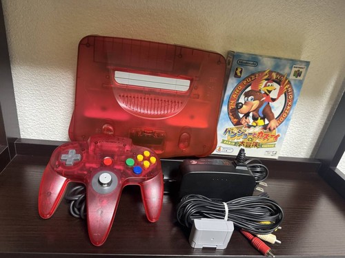 Nintendo 64 Console Clear Red with Software + Controller Pack | eBay UK
