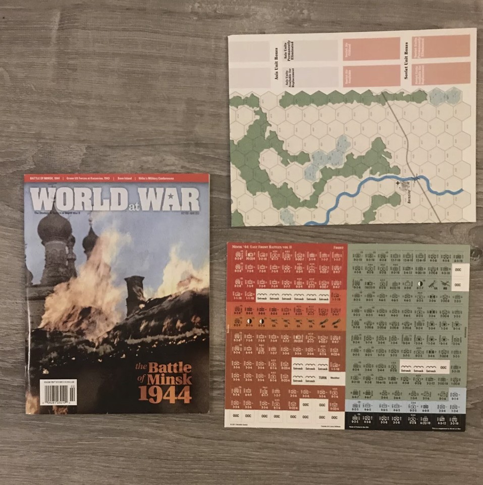 Lot of 11 World at War Strategy & Tactics Command Unpunched Solitaire ...