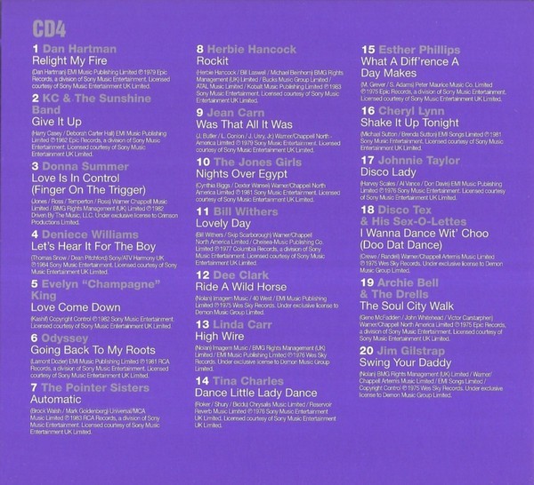 100 Hits: The Best Disco Album 5‑CD Box Set 2018 Various Artists ...