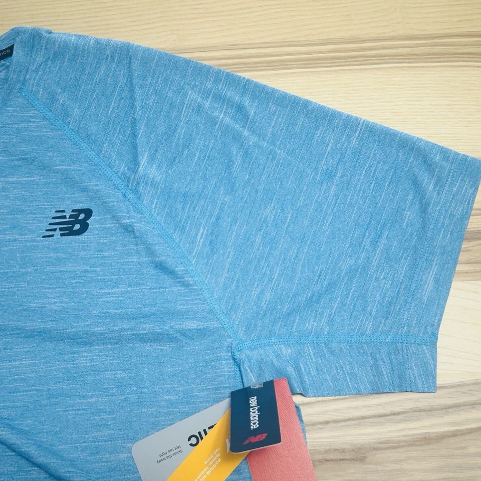 New Balance NBDRY Tenacity T-Shirt MT 81095 Cad Bleu, NEW!! Choose Sz ...