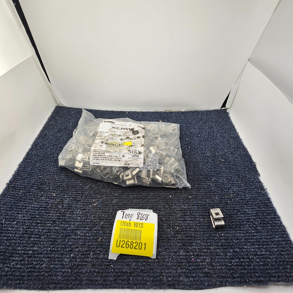 (100 PIECES) Burndy ACC-FPV180 Wiley Cable Clips 2-PV Wire | eBay