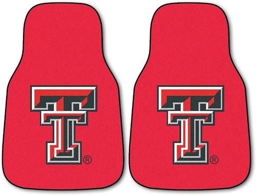 Texas Tech University Red Raiders Front Floor Mats, Carpet Car Set ...