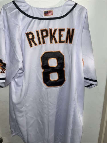 New 2001 Cal Ripken Jr. #8 Orioles Mens Mitchell & Ness AUTHENTIC ...