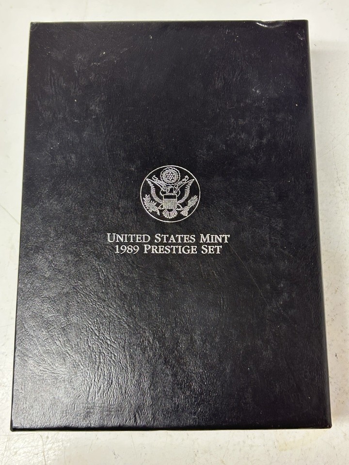 1989 PRESTIGE Proof Set. U.S. Mint Made. Complete & Original. With Box ...