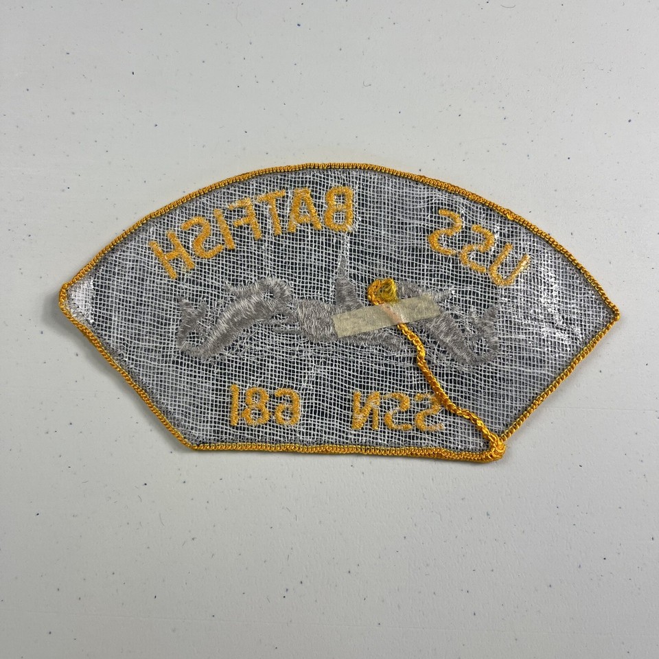 US Navy USN USS Batfish SSN-681 Sub Submarine Dolphins Hat Patch | eBay