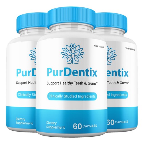 Pur Dentix Pills for Gums and Teeth Probiotics, Oral Supplement (3 Pack ...