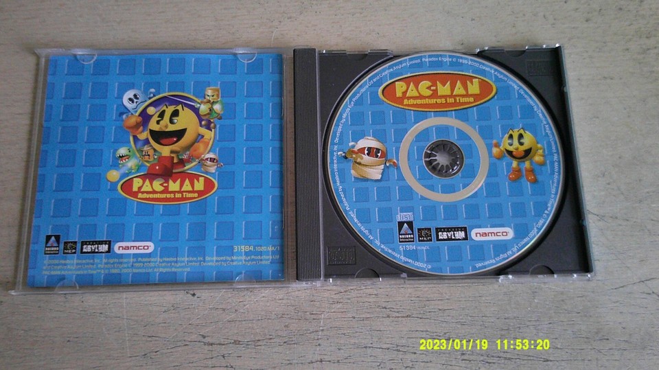 PAC-MAN : ADVENTURES IN TIME - 2000 PACMAN PC GAME - ORIGINAL JEWEL ...