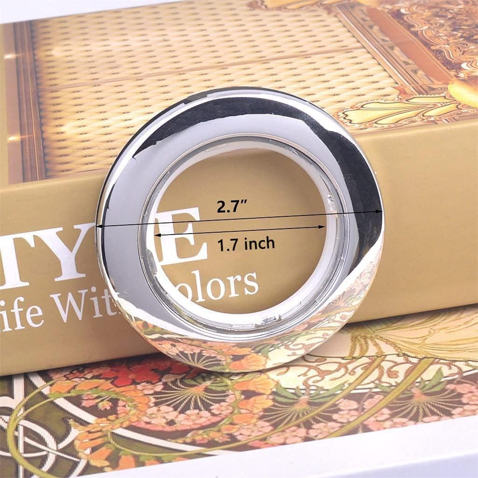 20 Pack Curtain Grommets Lnner Diameter Silencer Sliding Large Grommets ...