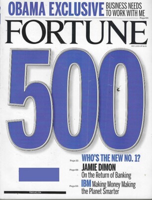 Fortune Magazine - Obama Exclusive - May 4, 2009 - Excellent Condition ...