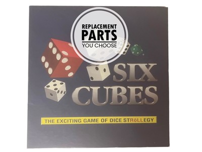 SIX CUBES Board Game 1994 REPLACEMENT PARTS PIECES YOU CHOOSE | eBay