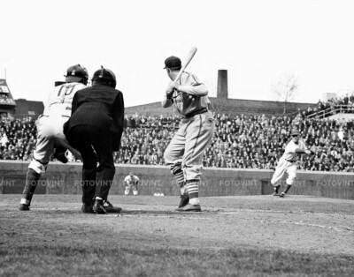 Chicago Cubs WRIGLEY FIELD Photo Picture DIZZY DEAN Vintage Print 8x10 ...