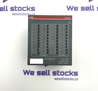 ABB AX522-XC D0 1SAP450000R0001 ANALOG INPUT/OUTPUT MODULE | eBay