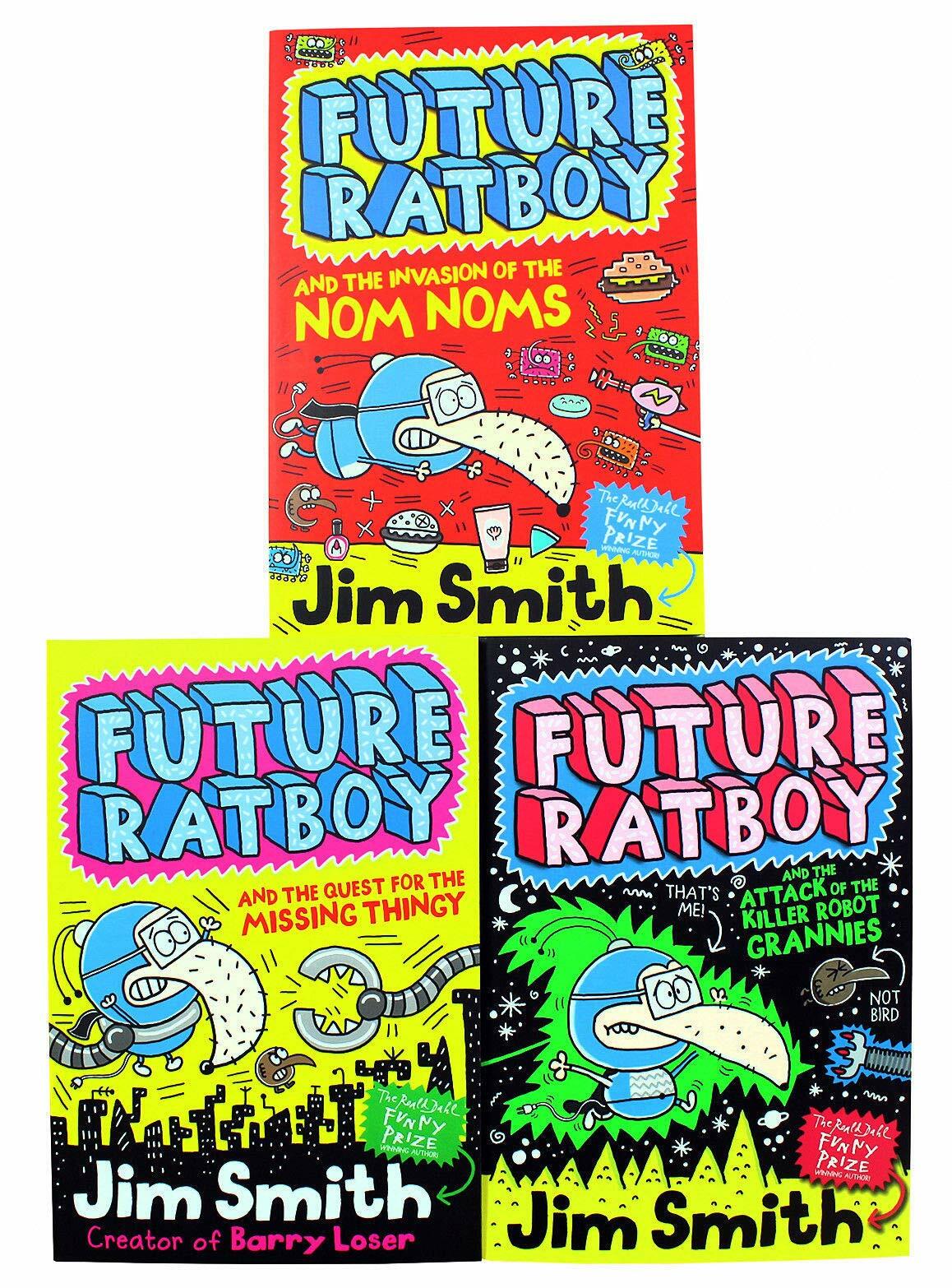 Jim Smith Future Ratboy 3 Books Collection Pack Set-the Invasion of the ...