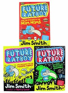 Jim Smith Future Ratboy 3 Books Collection Pack Set-the Invasion of the ...