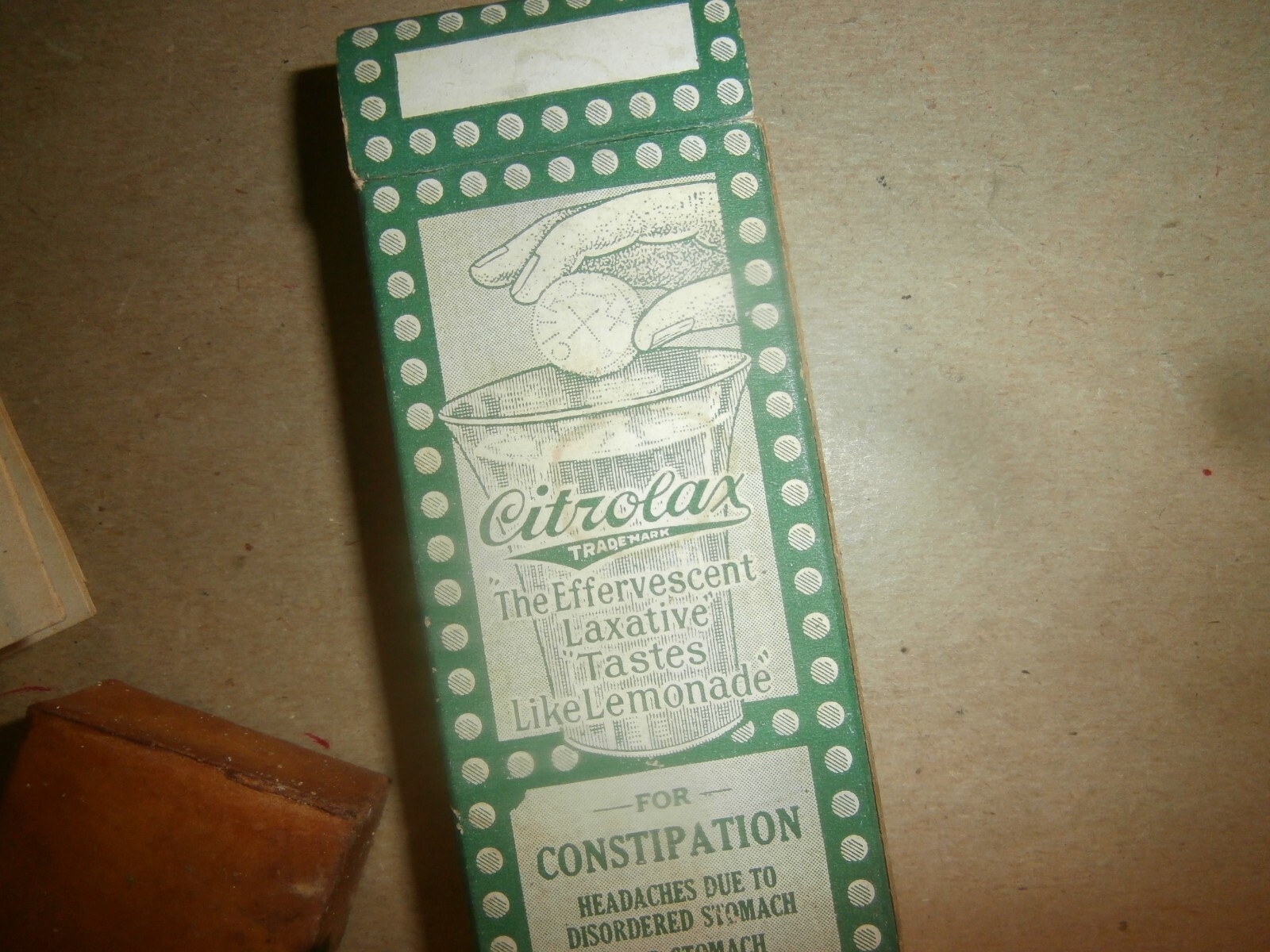 Vintage Citrolax Laxative Box | eBay