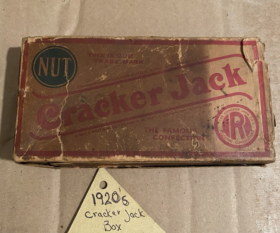 Original Cracker Jack Box - rare late 20s Depression 30s “Pleasing ...