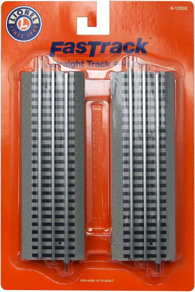 FasTrack 10” Straight Track, Electric O Gauge, High-Quality EASY ...