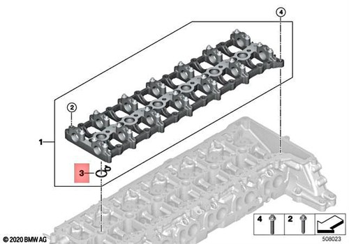 Genuine BMW MINI X1 X3 M X4 X5 X6 Cooper One E60 E61 Profile-Gasket ...