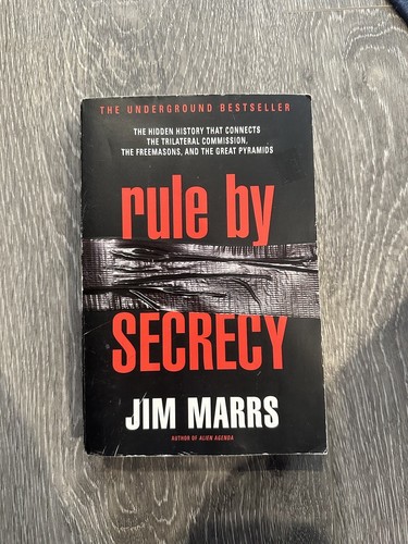 Rule By Secrecy Jim Marrs book 1990 TPB conspiracy secrets history ...