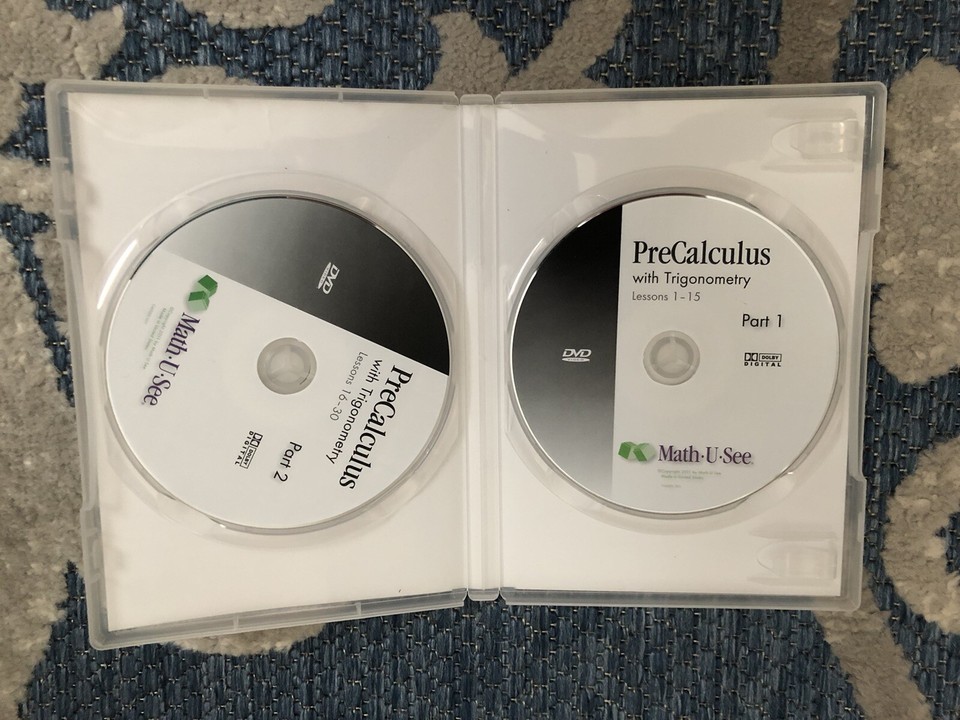 PreCalculus with Trigonometry by Math-U-See DVD (2009) 9781608260461 | eBay