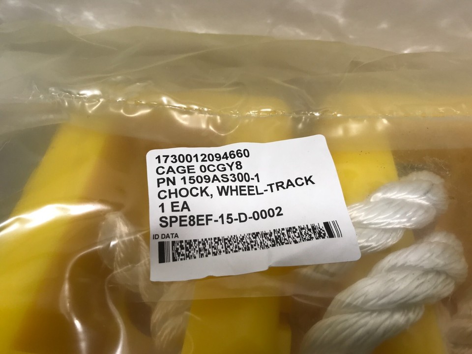 Aircraft Ground Servicing Equipment Wheel Track Chock NSN 1730-01-209 ...