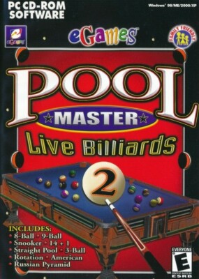 Pool Master Live Billiards 2 - PC CD-ROM Game - Brand New & Sealed | eBay UK