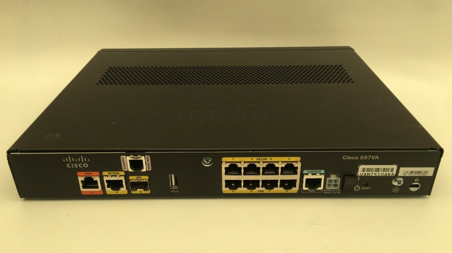 Cisco C897VA-K9 890 Series Integrated Service Router | eBay