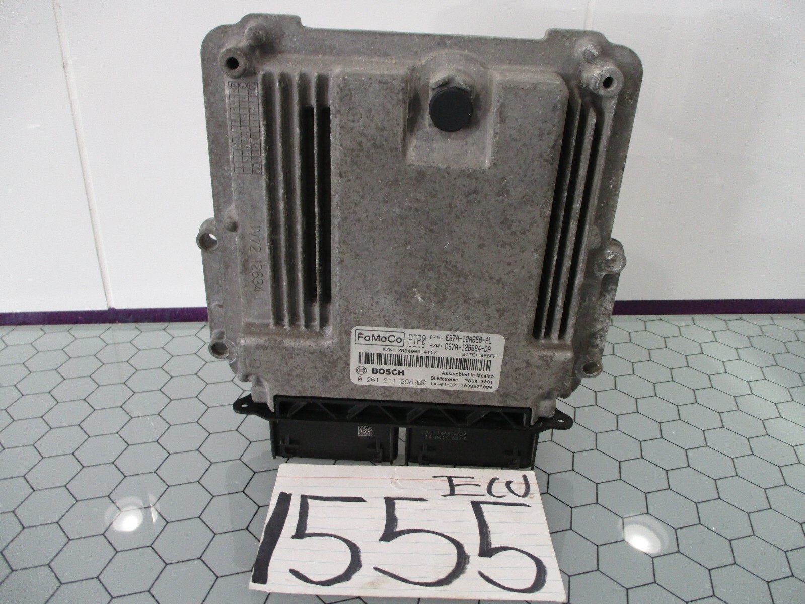 14 15 Ford Fusion #1555 Engine Computer ECM ECU ES7A-12A650-AL | eBay