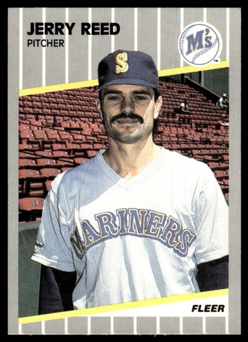 1989 Fleer #557 Jerry Reed - Seattle Mariners | eBay