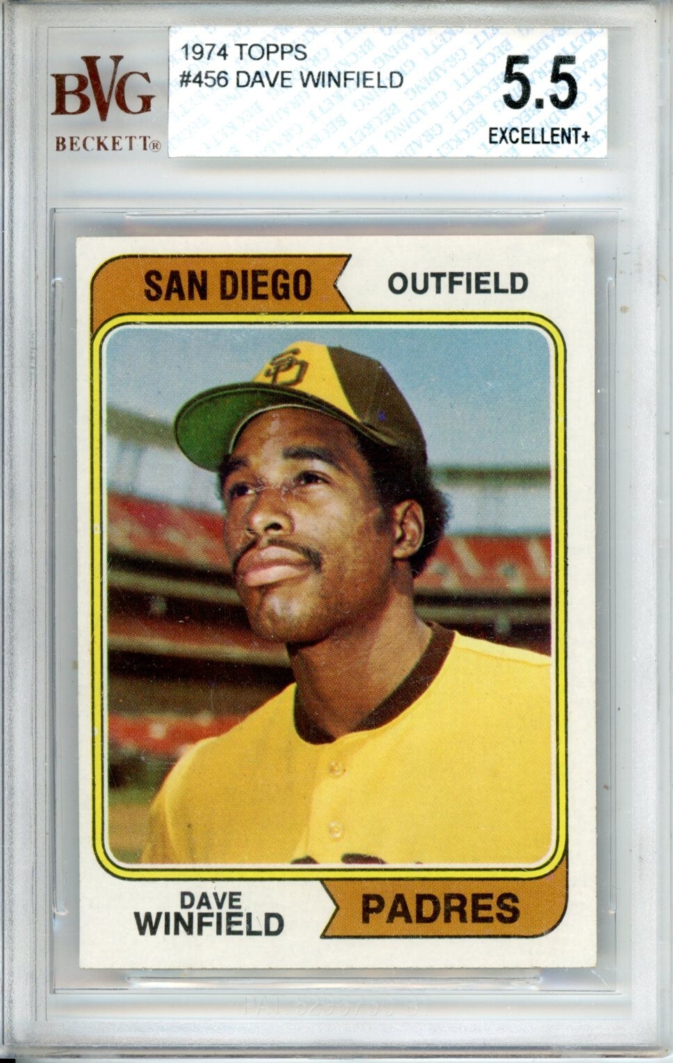 1974 Topps #456 DAVE WINFIELD RC BVG 5.5 | eBay