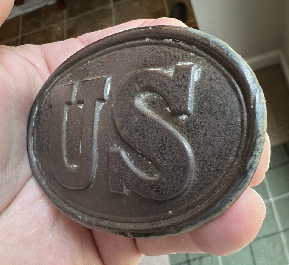 Original US Cartridge Box Plate Civil War Dug Condition, Tennessee | eBay