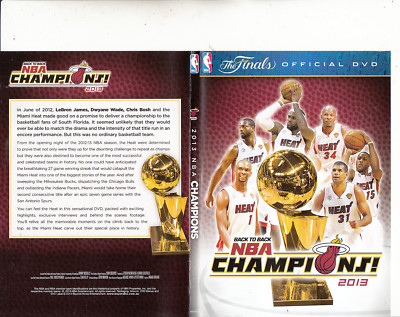 NBA-The Finals Official DVD-Back to Back NBA Champions 2013-Basketball ...
