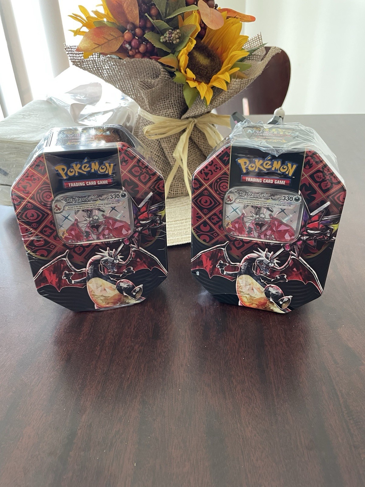 Pokemon TCG Paldean Fates Shiny Charizard ex Tin Factory Sealed | eBay