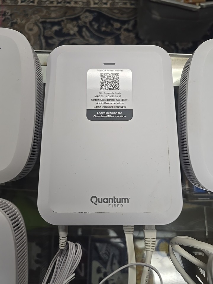 3 QUANTUM FIBER Q9500WK EXTENDERS +QUANTUM FIBER MODEM C6500XK | eBay