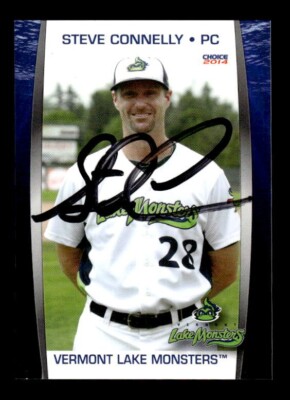 STEVE CONNELLY 2013 CHOICE VERMONT LAKE MONSTERS #38 ON-CARD AUTO | eBay