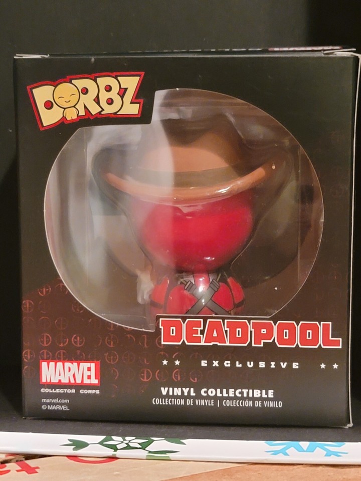 Funko Dorbz Deadpool Cowboy 088 Marvel Collector Corps Exclusive ...