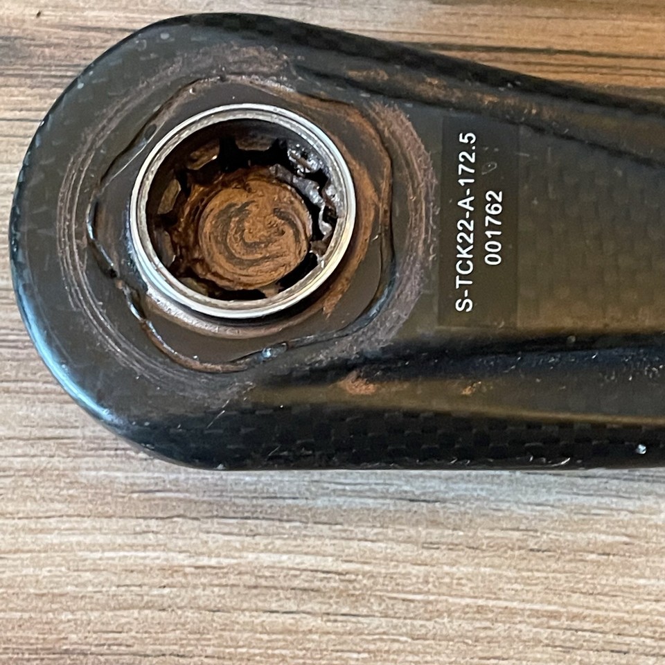 TIME Power Drive ASX Titanium Axle Compact Crankset 50/34 110BCD ISIS ...