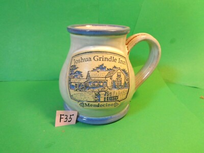 Joshua Grindle Inn Mendocino Coffee Mug, Deneen Pottery (Used/EUC) | eBay