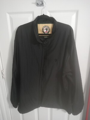 Duck Head Vintage Mens XL Jacket Full Zip Black Pockets Nylon | eBay