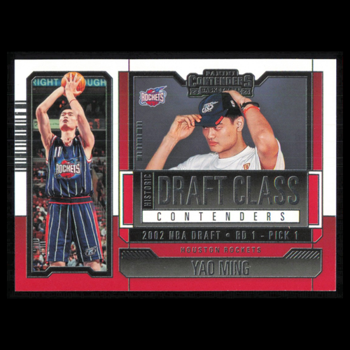 Yao Ming #13 2023 Panini Contenders Historic Draft Class Houston Rockets Card NM | eBay