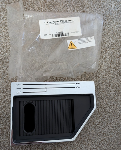 1965-67 Nova 4-Speed Console Shift Bezel Assembly Includes Bezel ...