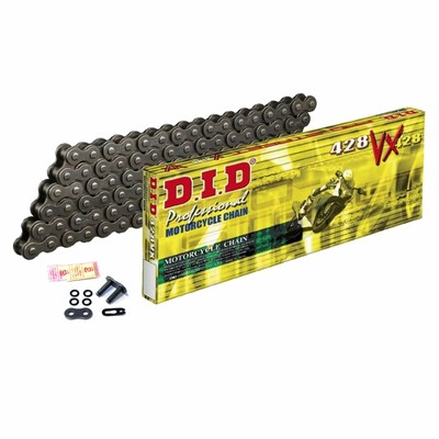 DID Heavy Duty X-Ring Chain 428VX 134 links fits Suzuki DR-Z125 K3-K9 ...